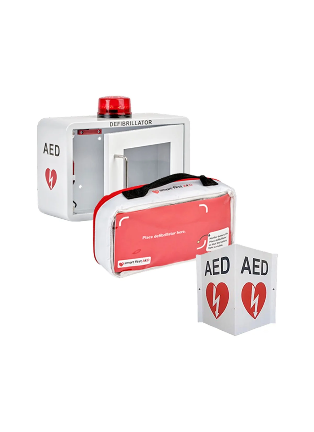 Smart First AED Gold Prep Kit Package — First Class First Aid | First ...