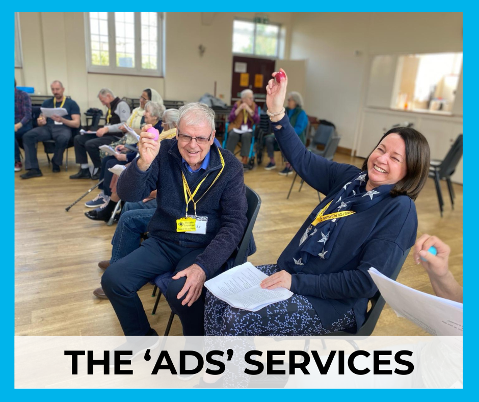 Find out about the 'ADS' Services & Activities | Explore & Support — 'ADS'