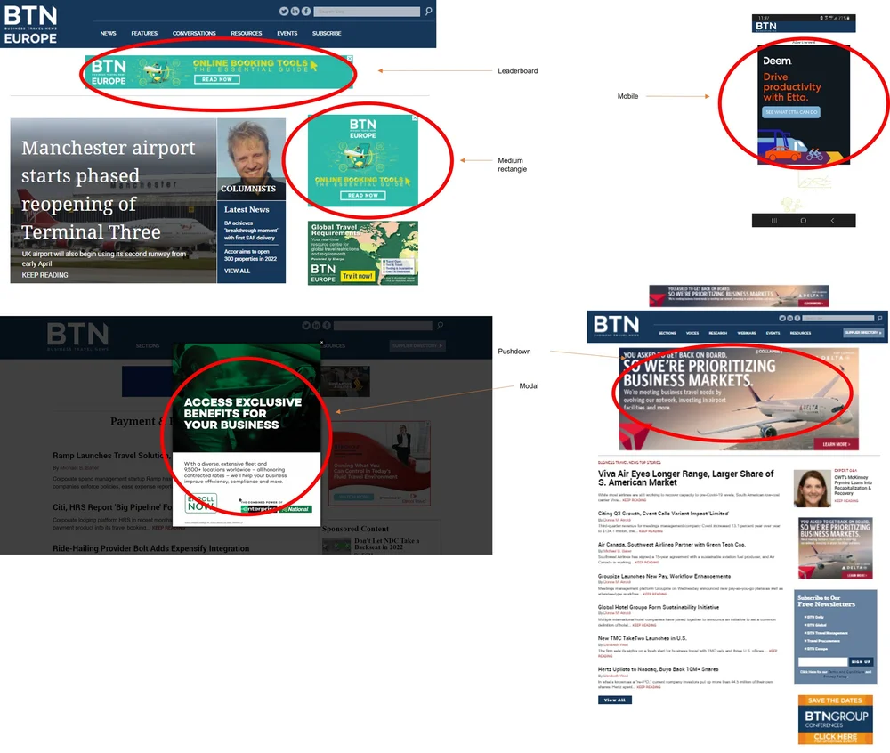 Website — The BTN Group Europe
