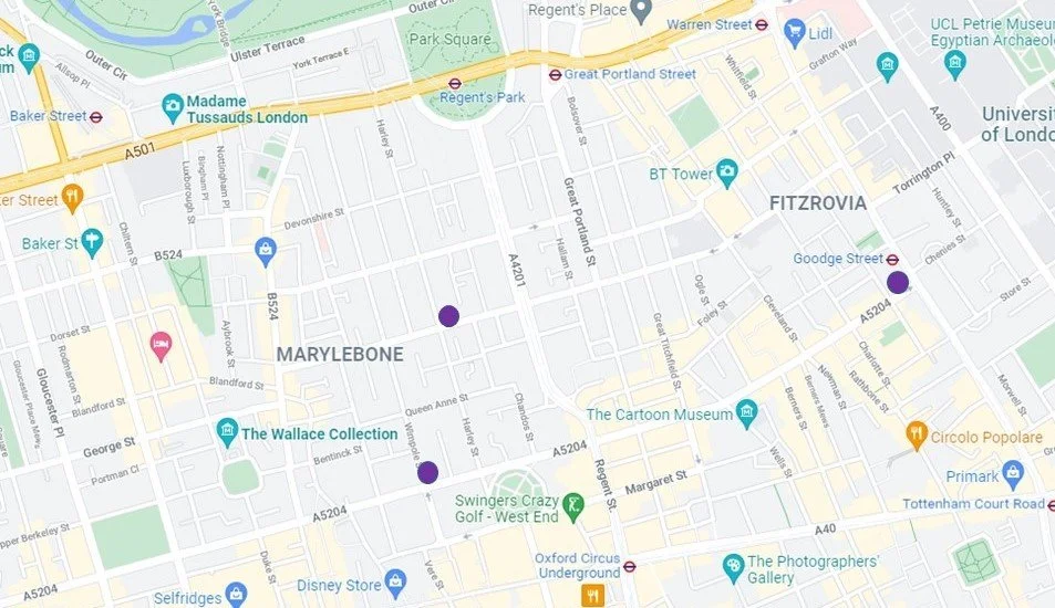 Fees, Location and Contact details — W1Hypnotherapy