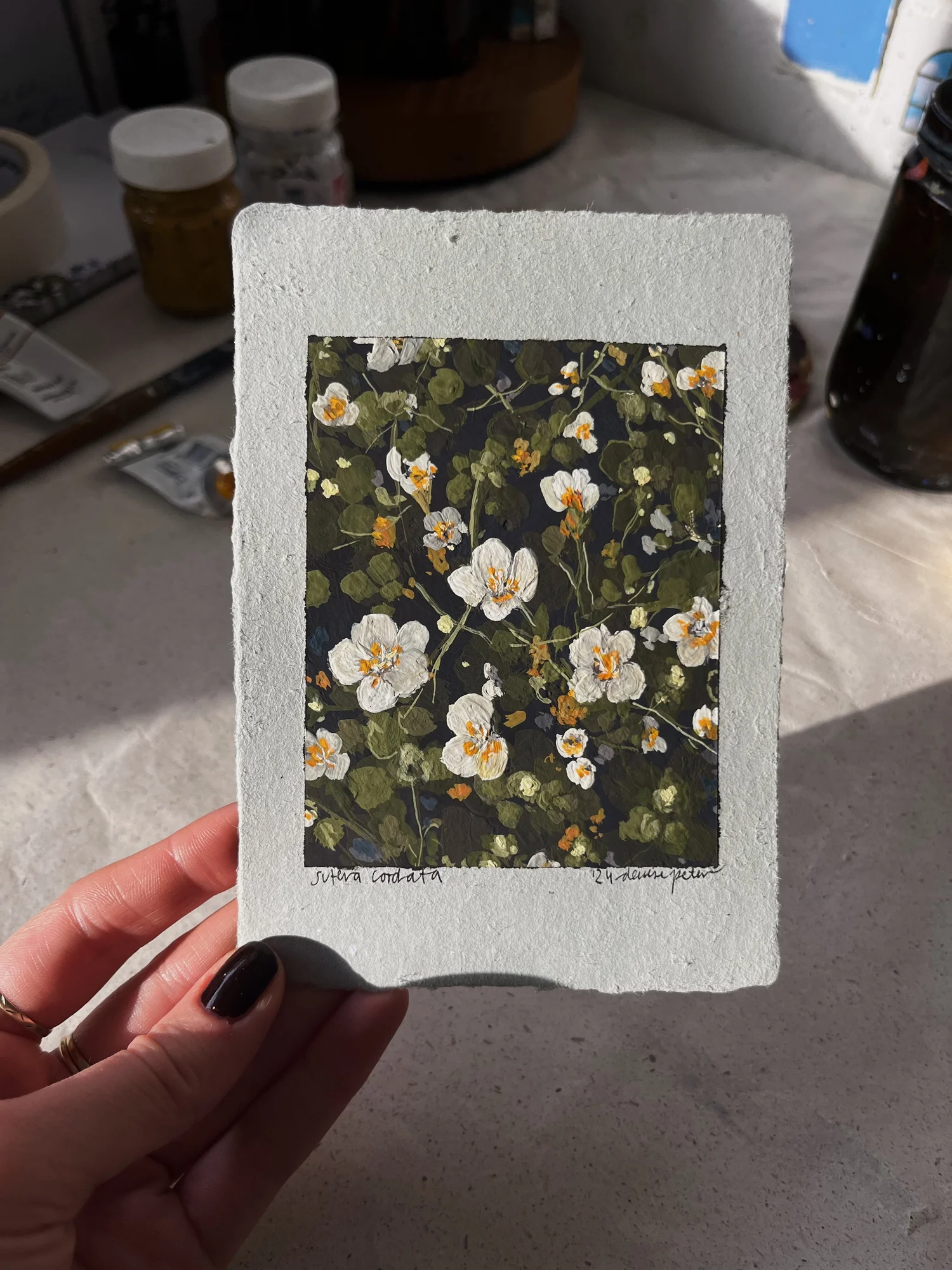 plumbago auriculata et nerium oleander, IV — Denise Peter