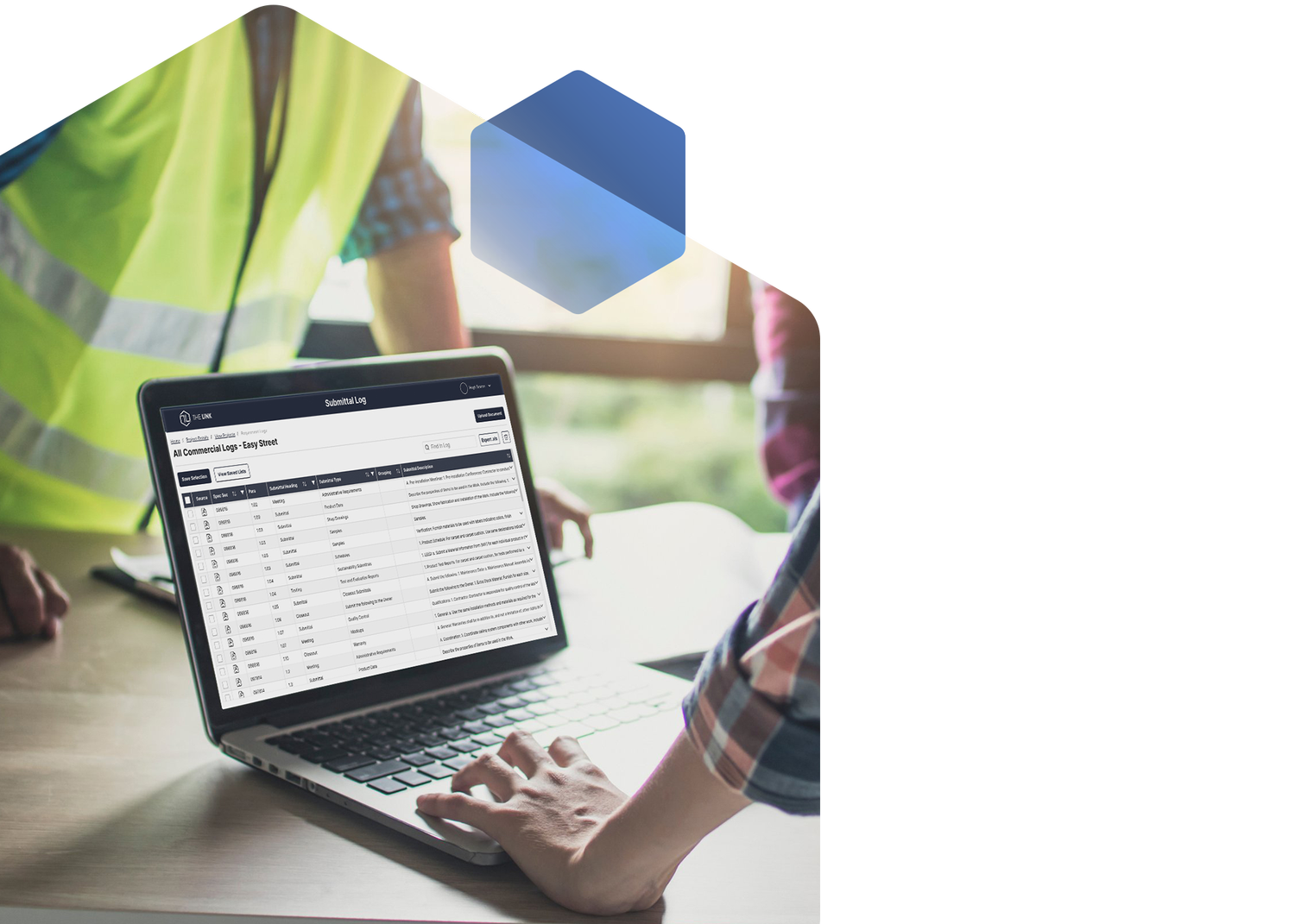 The Link | Fast, Easy Submittal Logs for the Construction Industry