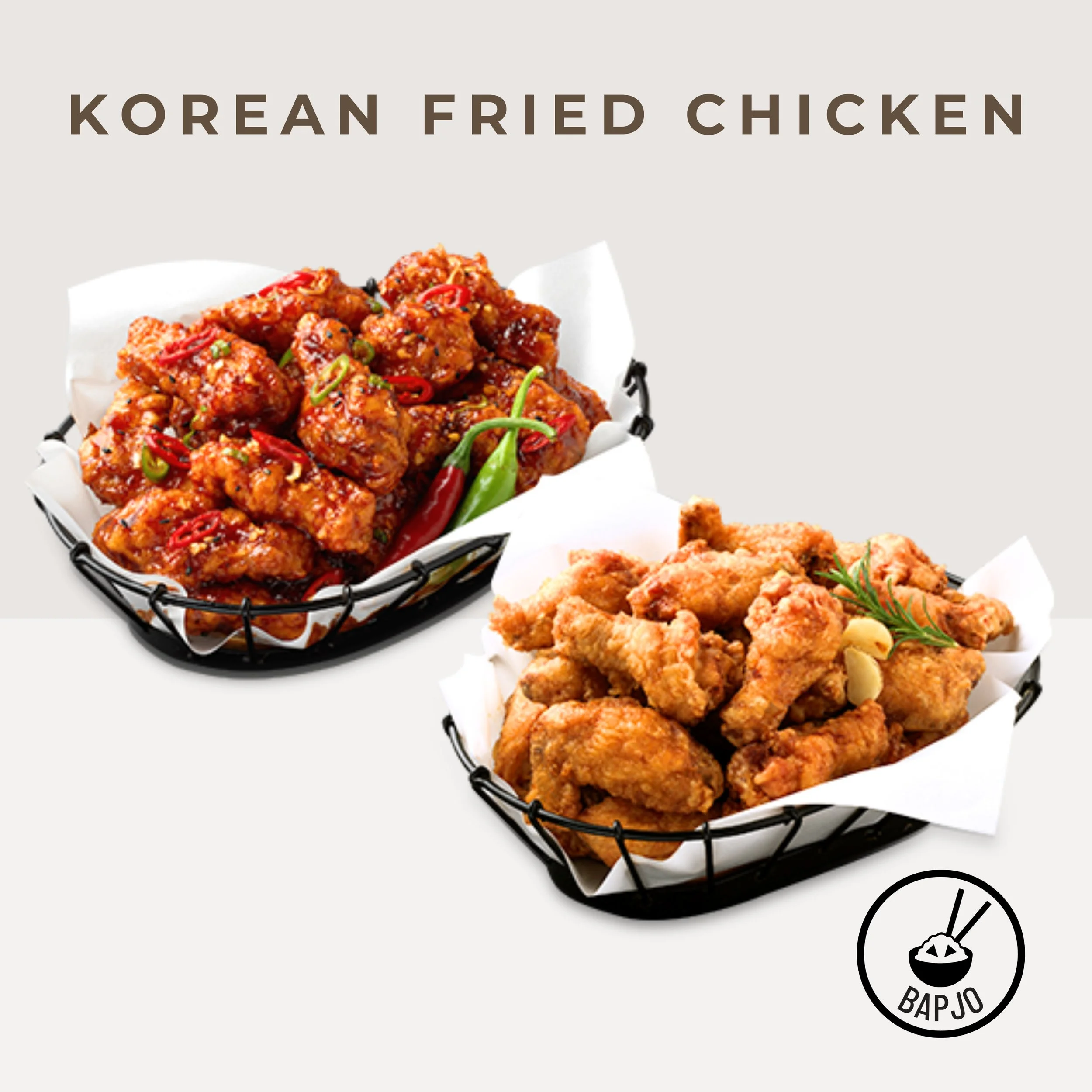 KOREAN FRIED CHICKEN — BAPJO