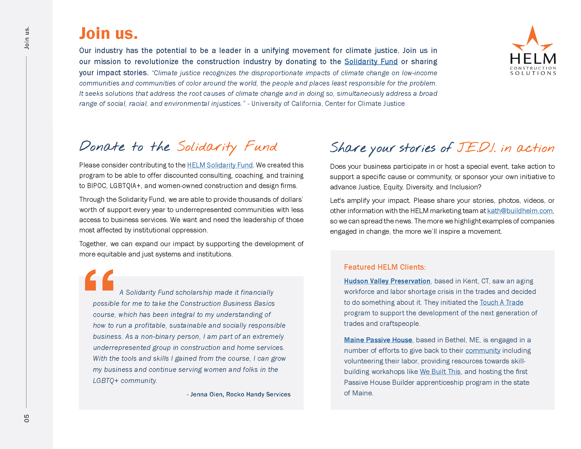 Working with HELM — HELM Construction Solutions