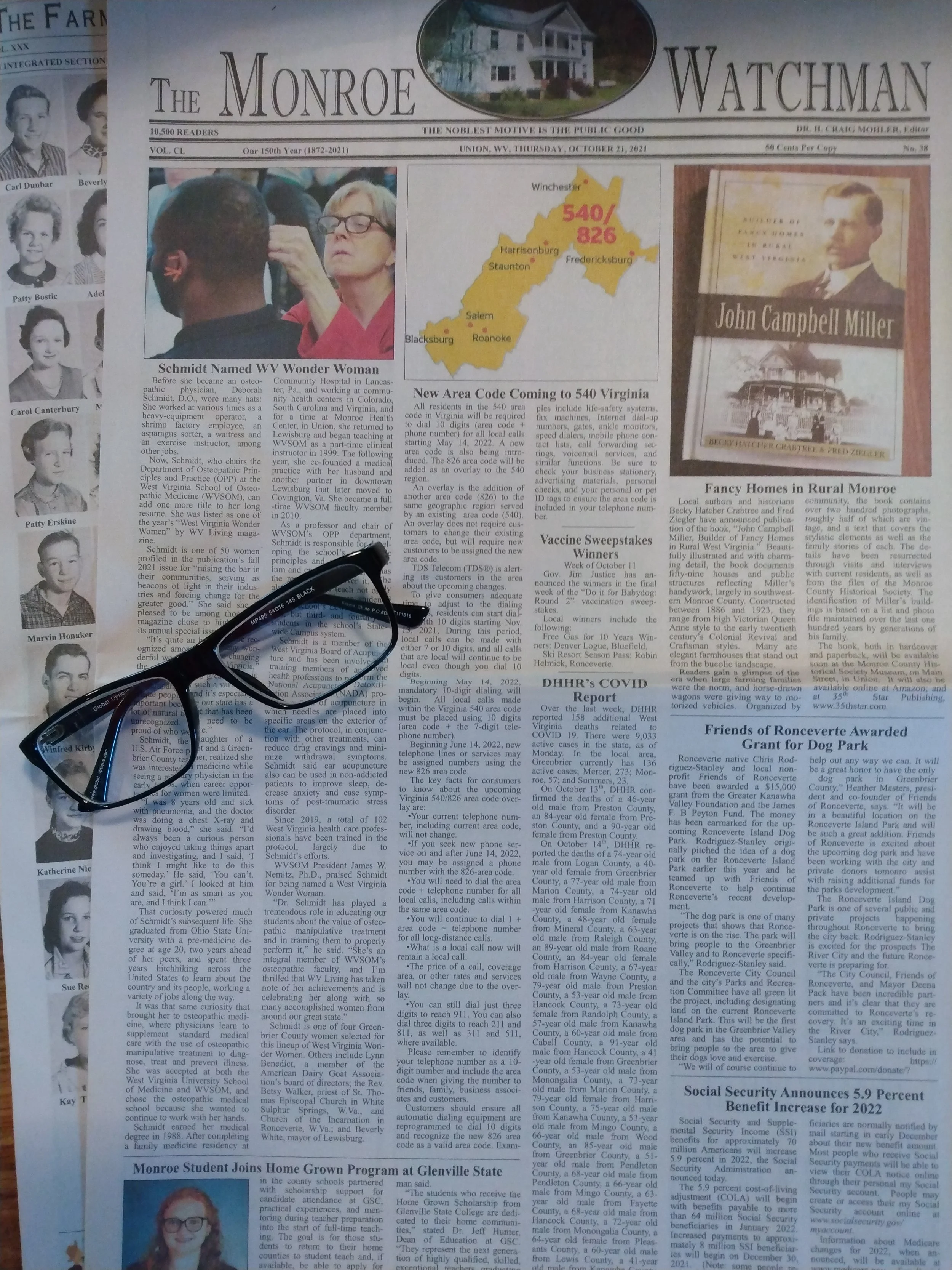 The Monroe Watchman Newspaper