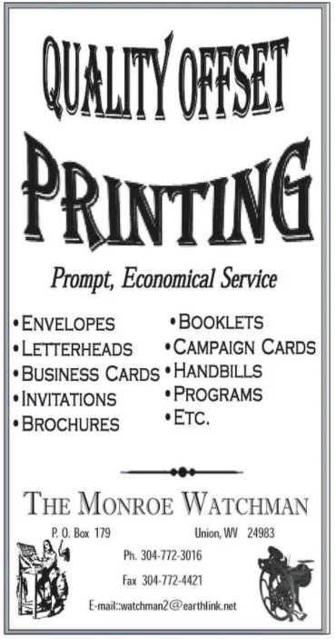 The Monroe Watchman Newspaper