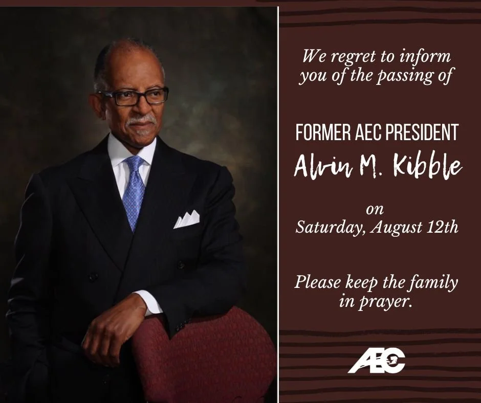 The Passing of Alvin M. Kibble, Former AEC President — VisitAEC.org