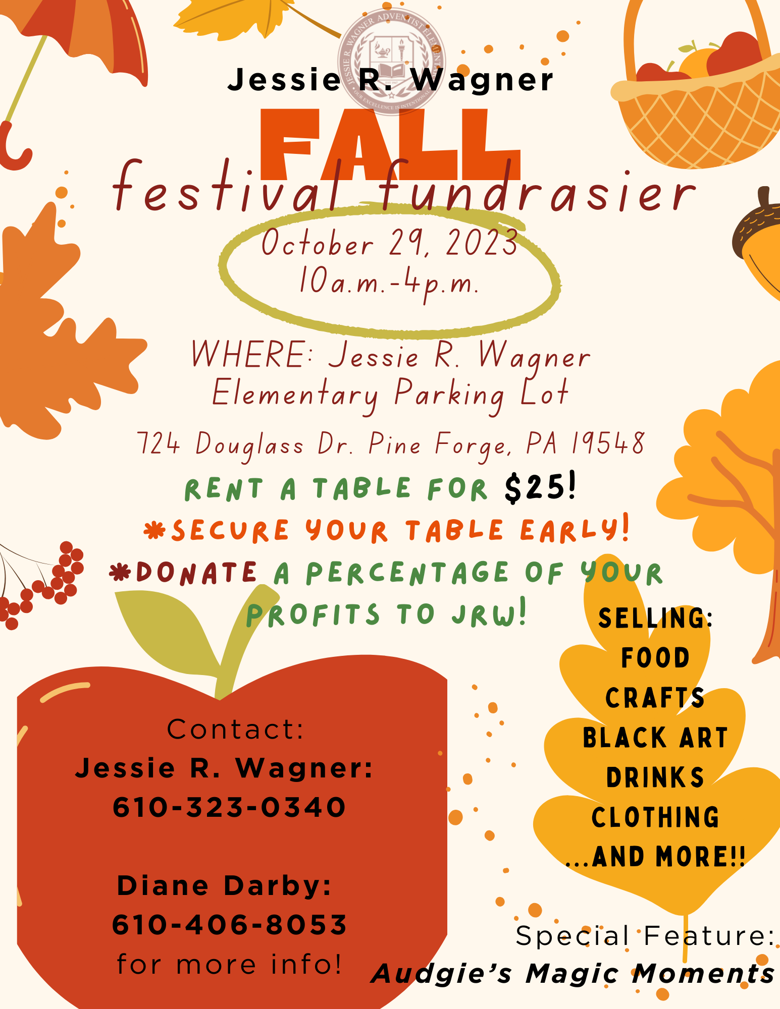 Jessie R. Wagner Hosts Fall Festival Fundraiser — VisitAEC.org