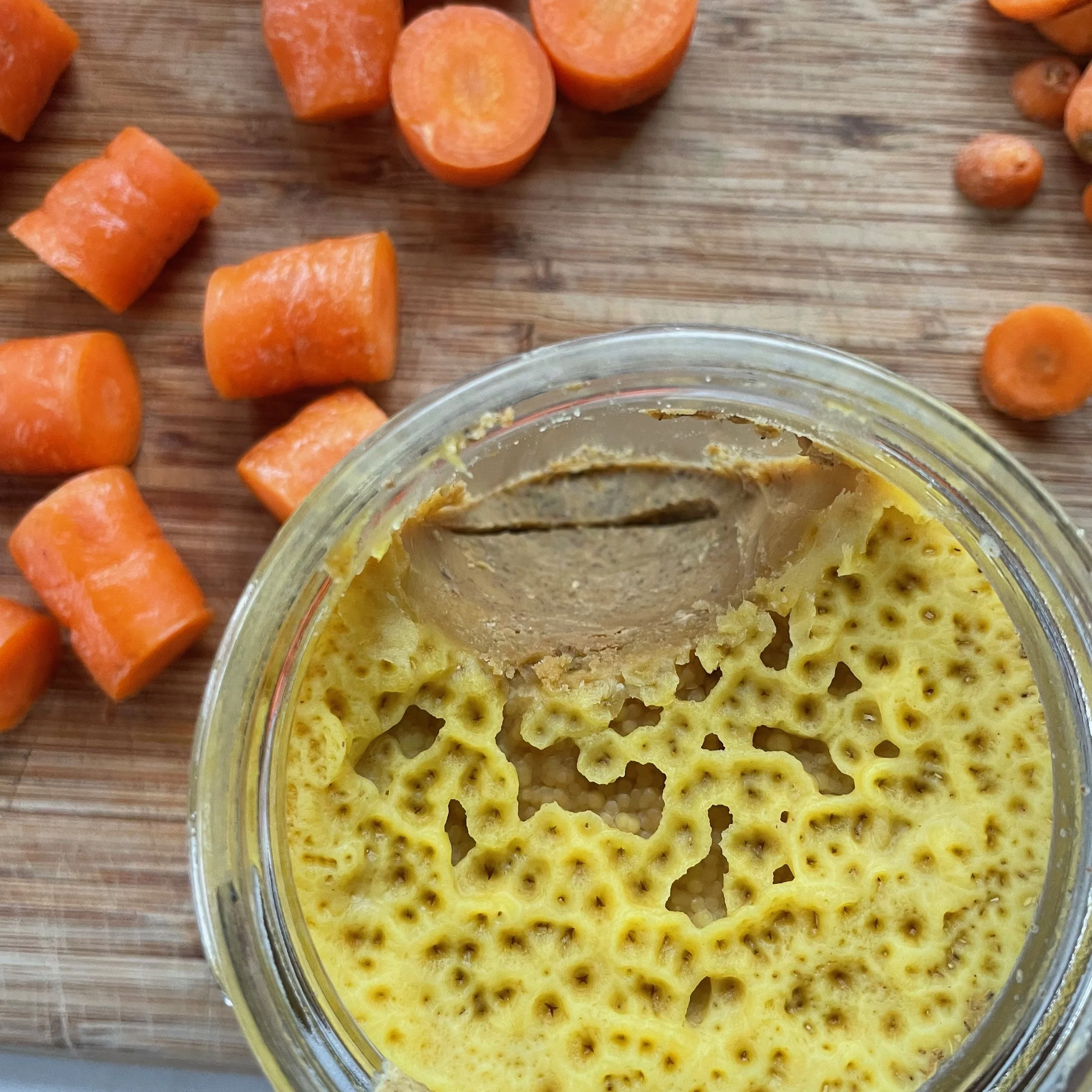 Making space (Root vegetable soup) — recipe as feeling