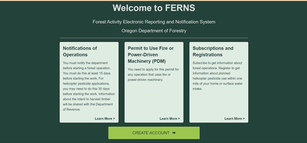 Getting Started with FERNS — It's Your Forest Watershed