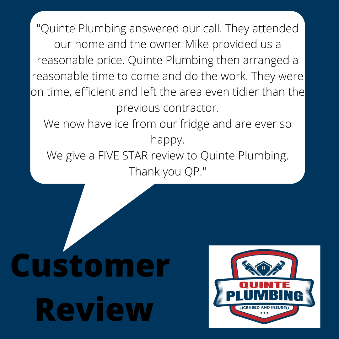 Quinte Plumbing | Service Plumber and Drain Cleaning
