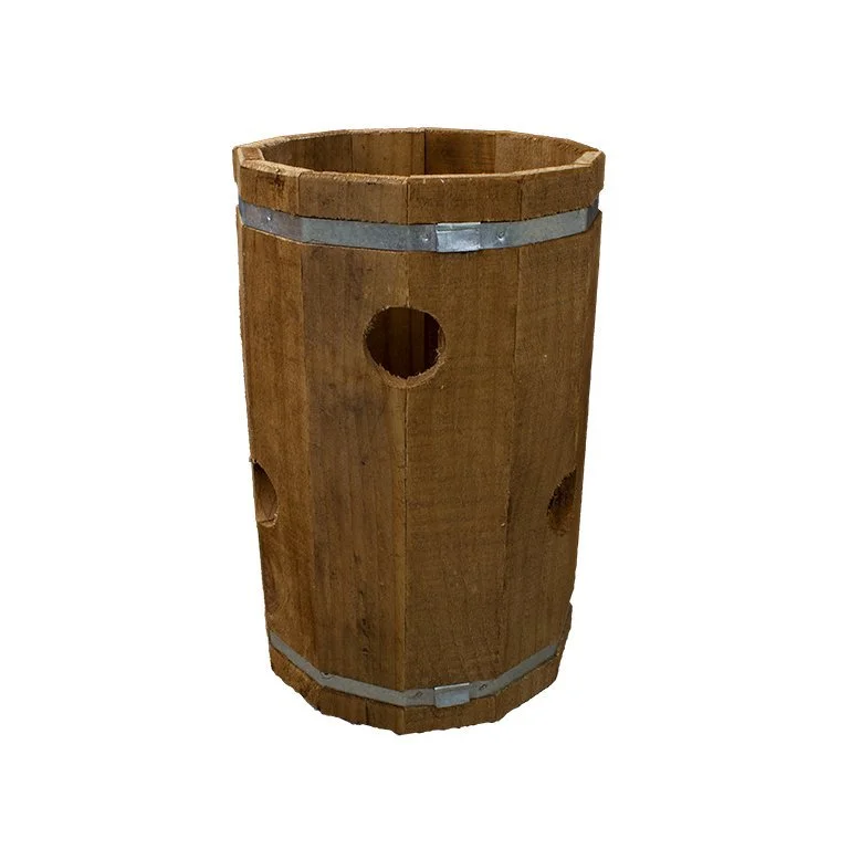 Acorn Wood Planter Large Rectangle — California Home & Garden