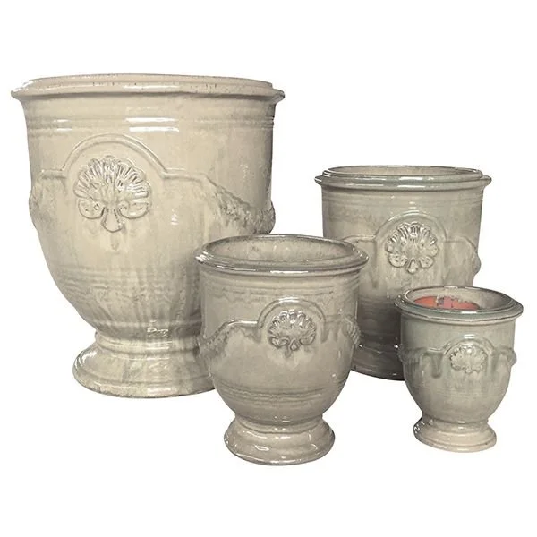 Glazed Belly Pot Red — California Home & Garden