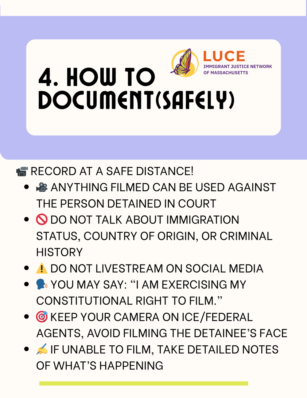 ICE Protocols for Churches — Episcopal City Mission