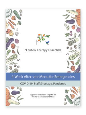 Menus — Nutrition Therapy Essentials
