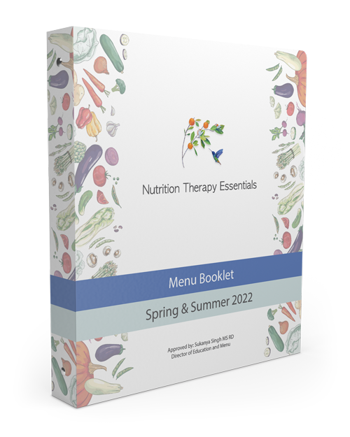 Menus — Nutrition Therapy Essentials