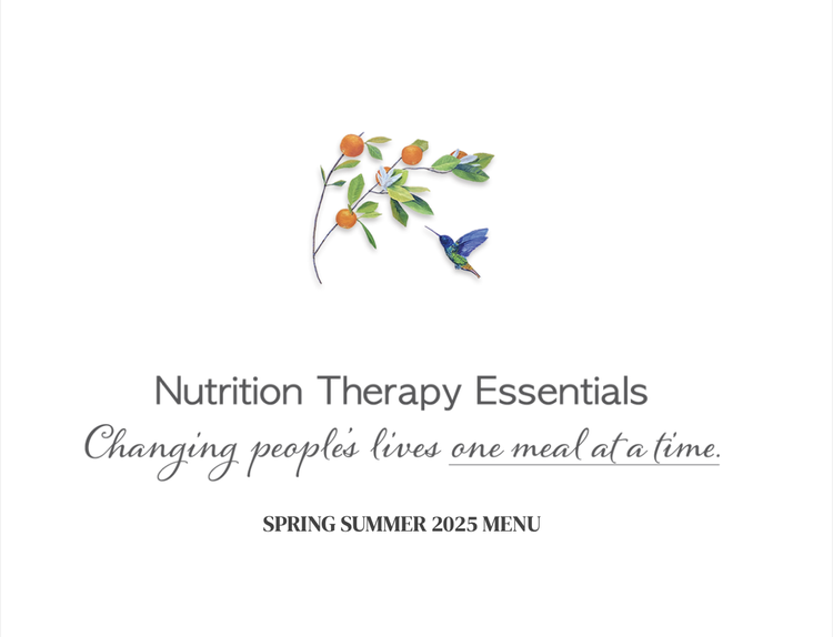Menus — Nutrition Therapy Essentials