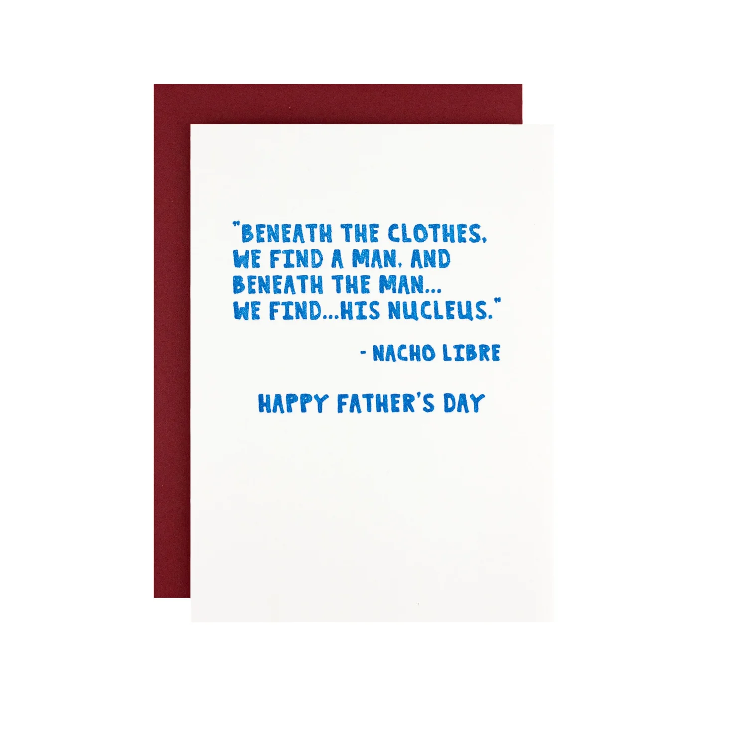Nacho Libre Birthday Card