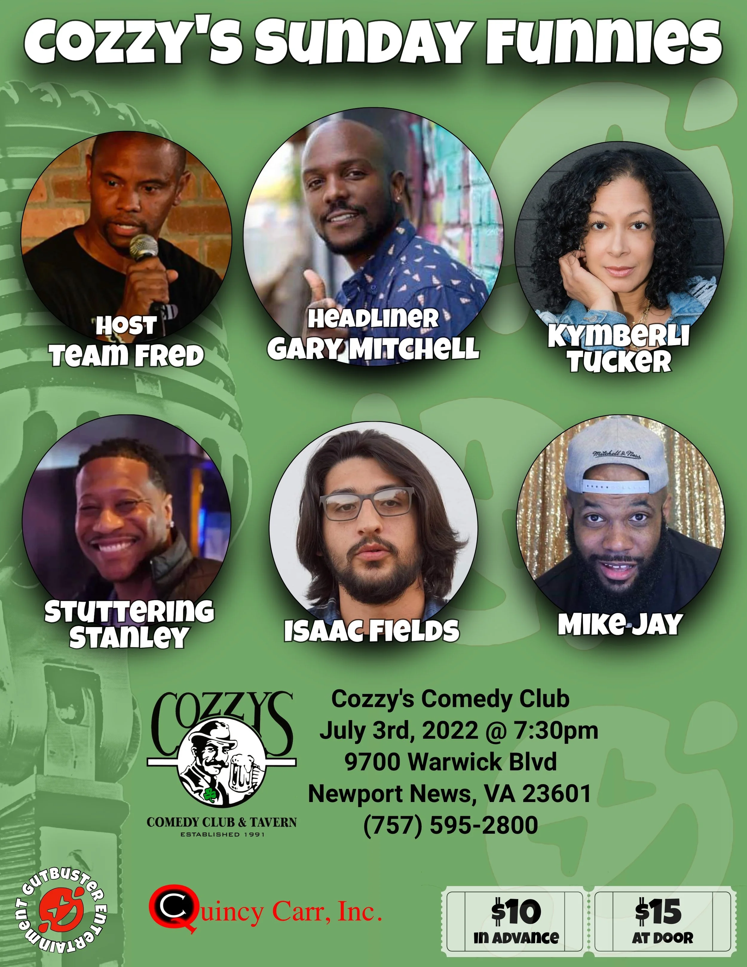 Gutbuster Entertainment — Events