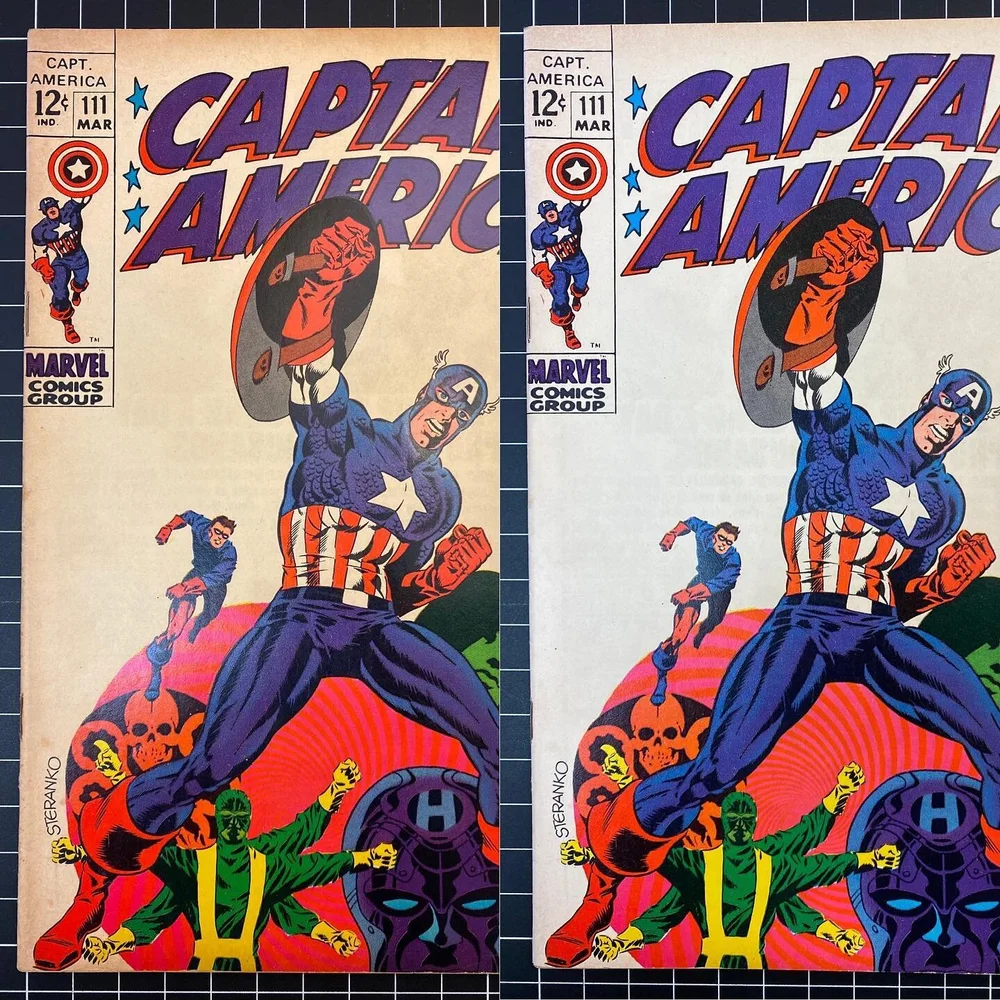 Comic Pressing Results — Comicpresser.com | Comic Book Pressing & Comic ...