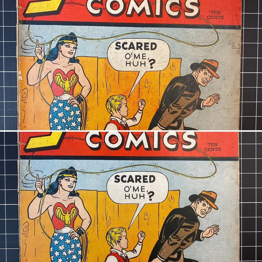 Comic Pressing Results — Comicpresser.com | Comic Book Pressing & Comic ...