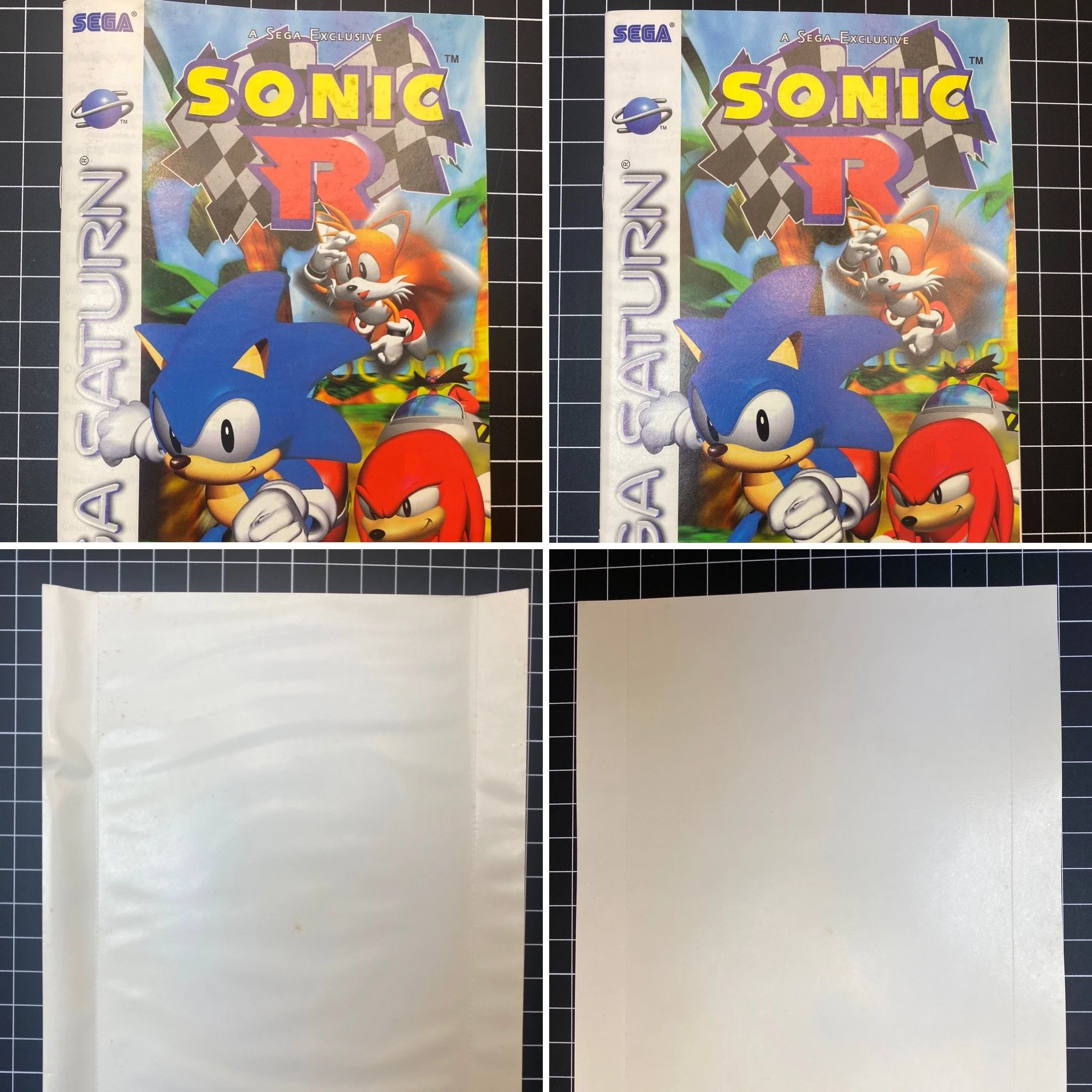 Comic book page whitening, stain removal, foxing removal, tanning ...