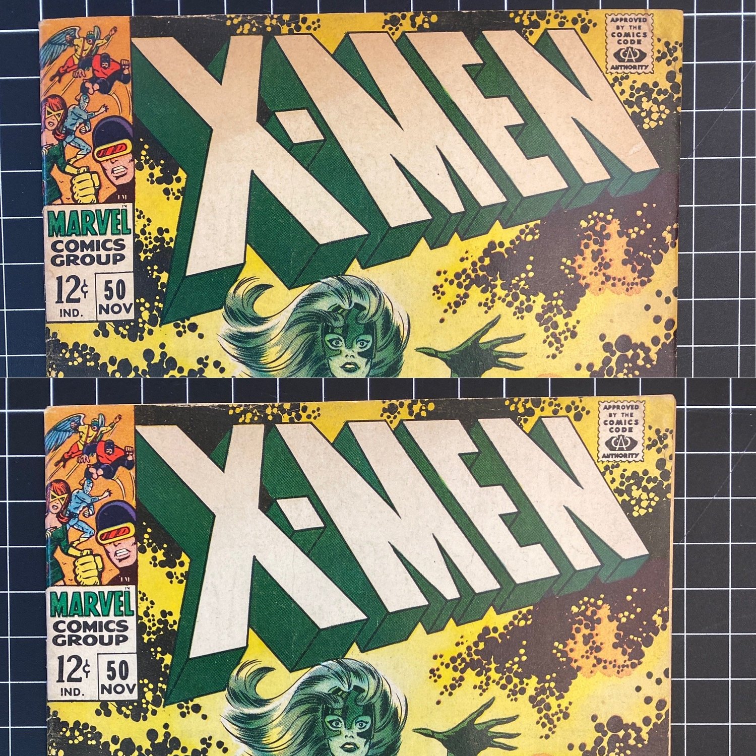 Tanning removal - Silver Age — Comicpresser.com | Comic Book Pressing ...