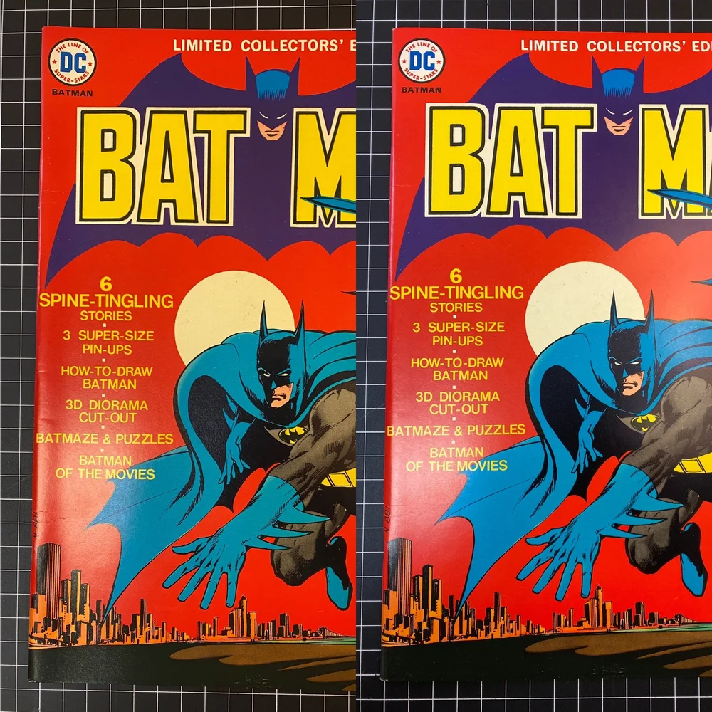 Treasury pressing - stapled spine - Bronze Age — Comicpresser.com ...