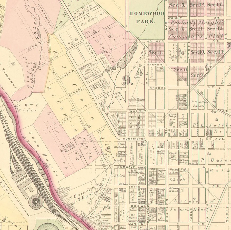 Ghost Rivers: public art installation & neighborhood history tour