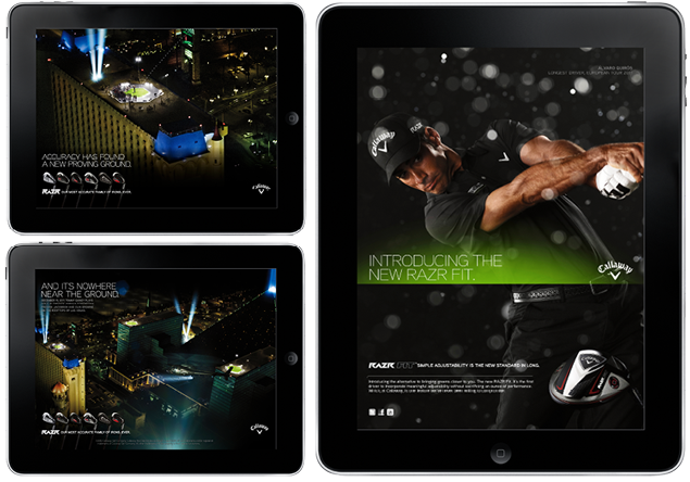 Digital Mavrik // Potent Visual and Creative Services — Callaway Golf ...