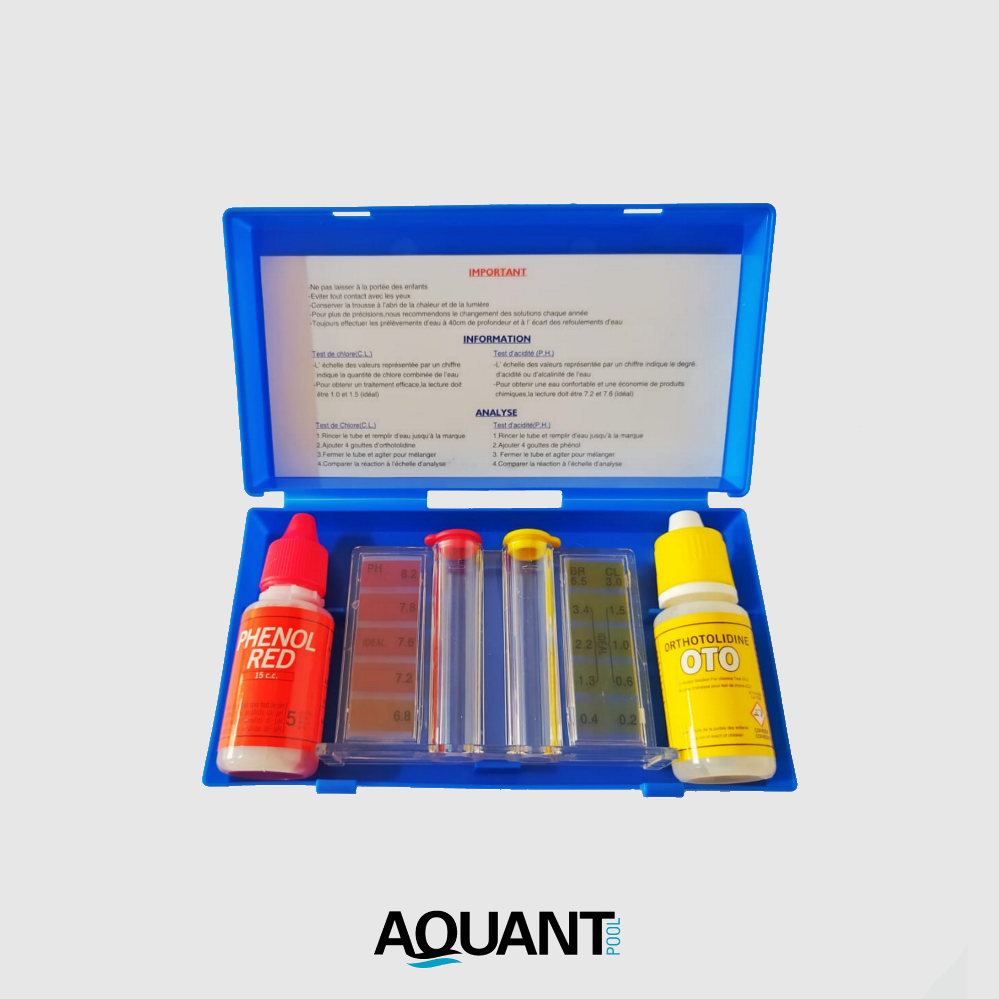 Kit De Análisis Cloro y Ph La Motte (7019-ML-BX-12) — Hidraner