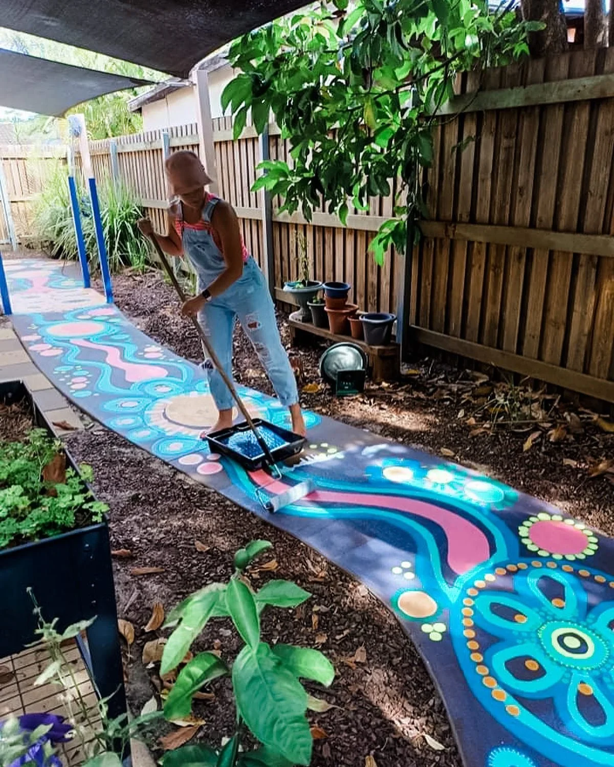 Pathway Mural — LAUREN ROGERS ARTS