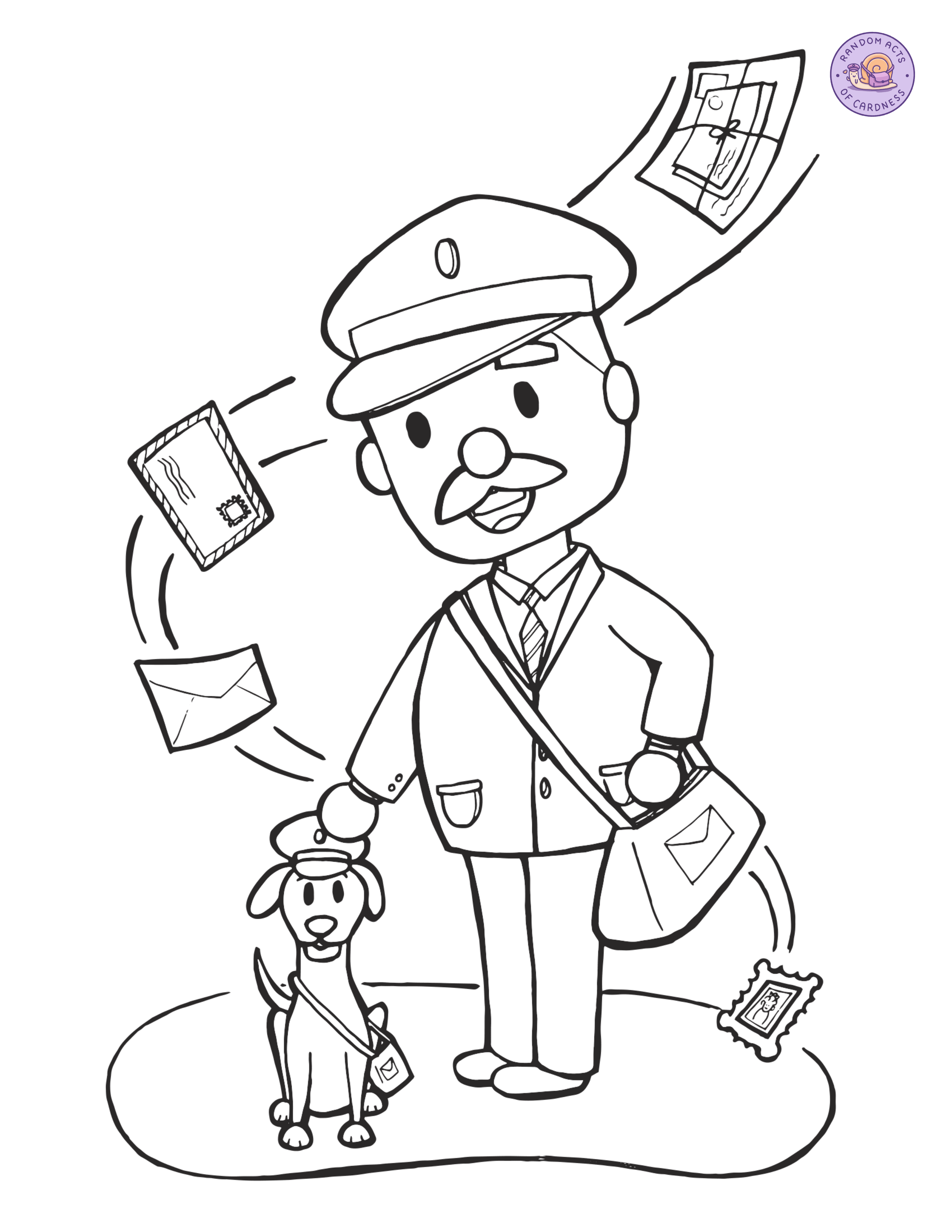 Random Coloring Pages To Print