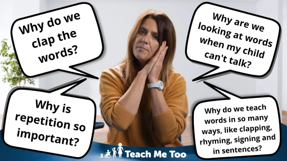 Why are we using the written word when my child can’t talk? — Learn and ...