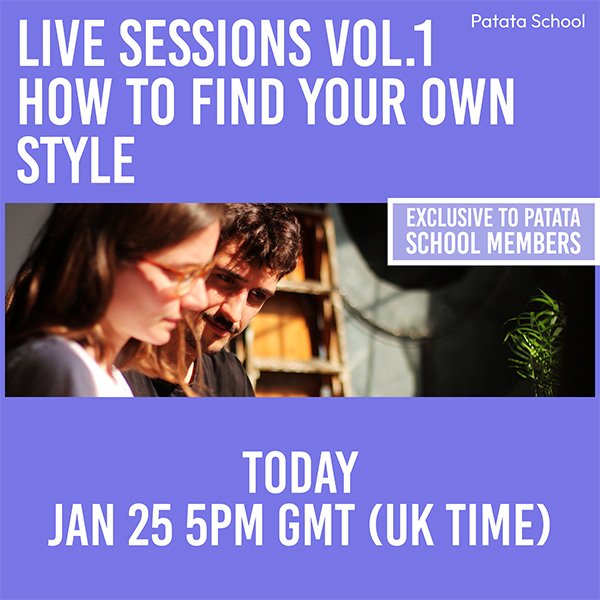 Live Sessions — Patata School
