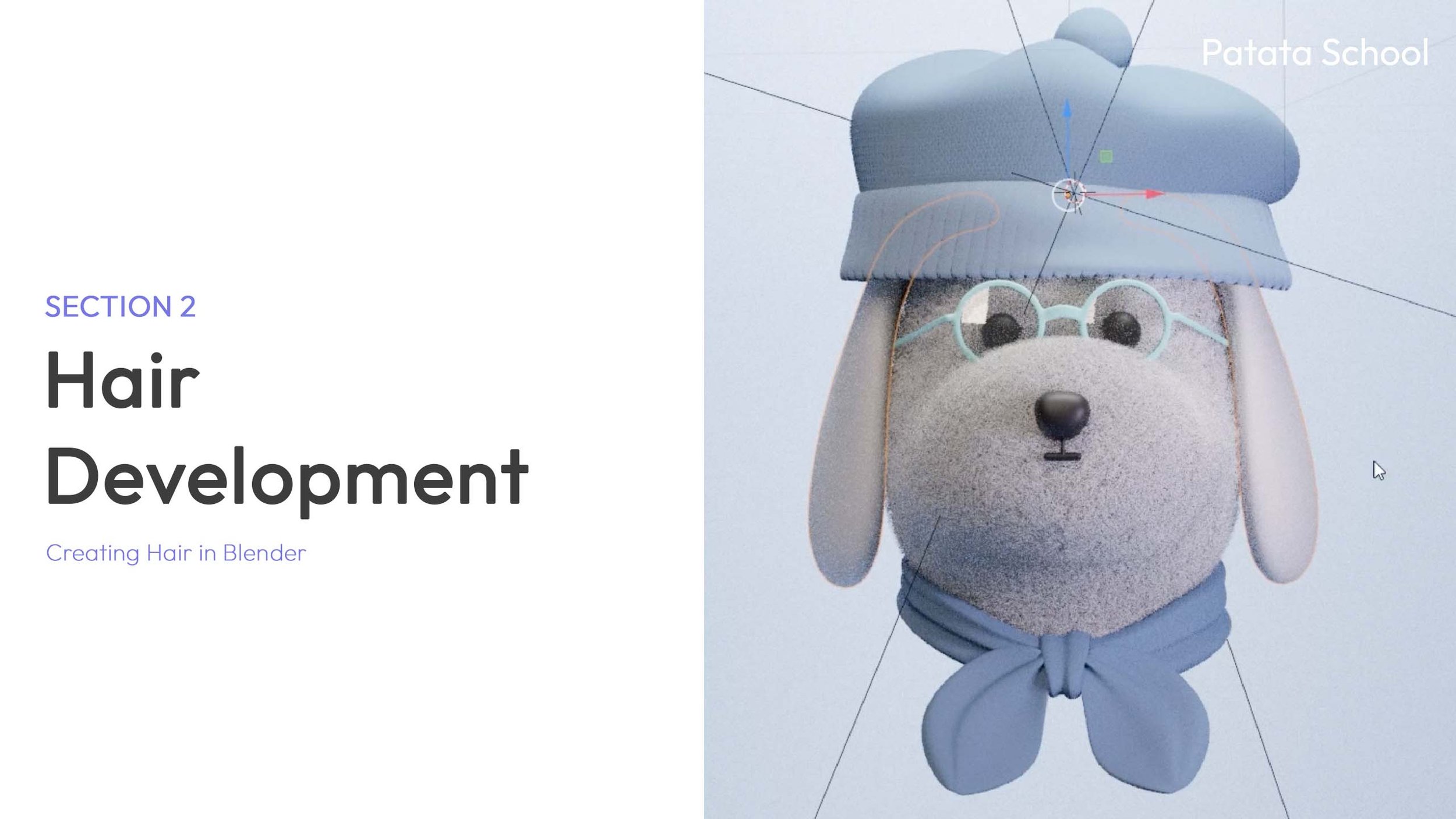 Creating Hair in Blender — Patata School