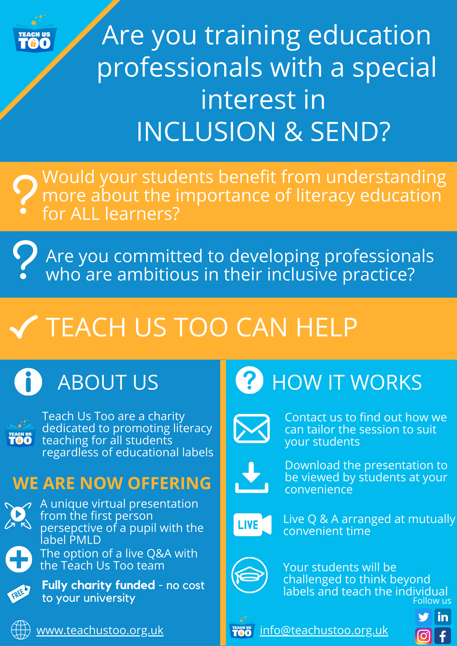 University Training | Enhance Your Skills Today — Teach Us Too