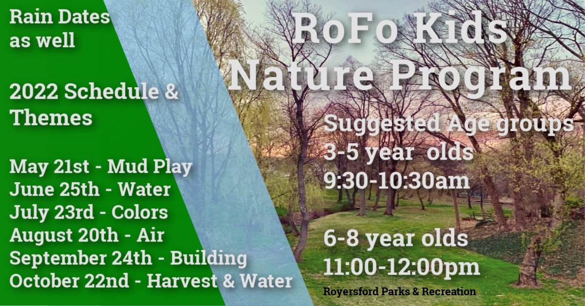 RoFo Kids Nature Program — Royersford, PA