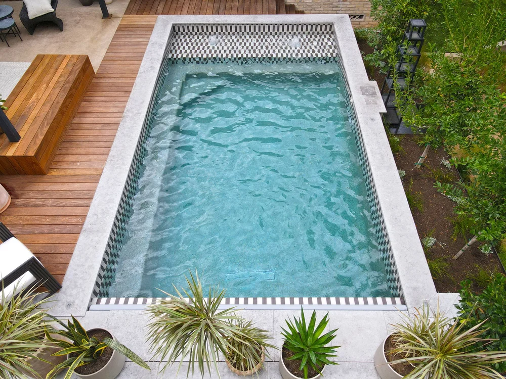 Wildflower House Tiny Pool — Texas Tiny Pools