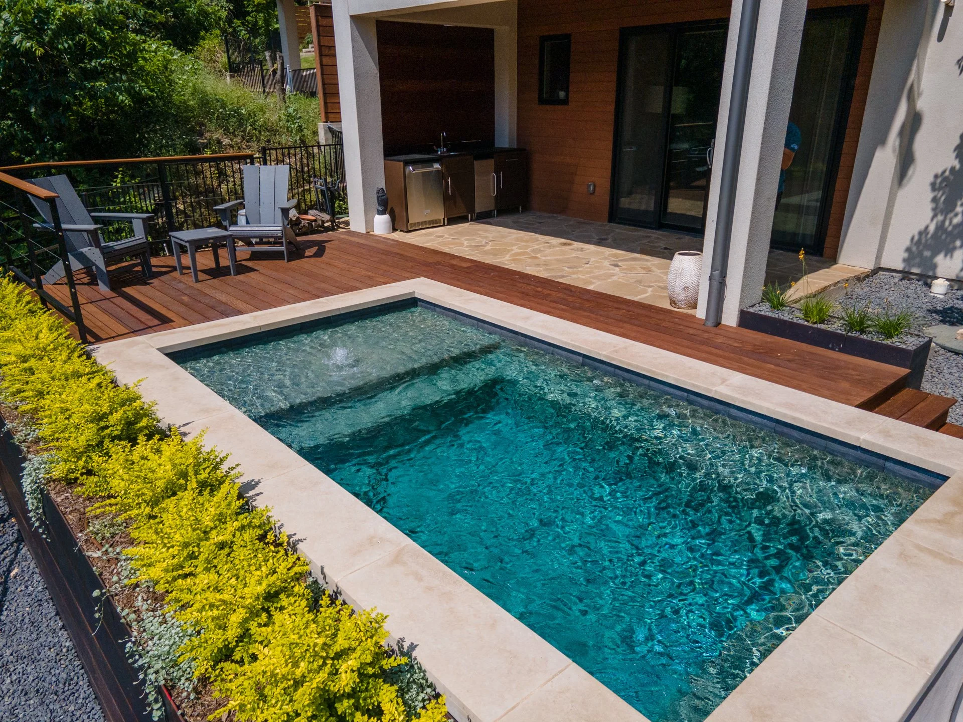 Bouldin Creek Tiny Pool — Texas Tiny Pools
