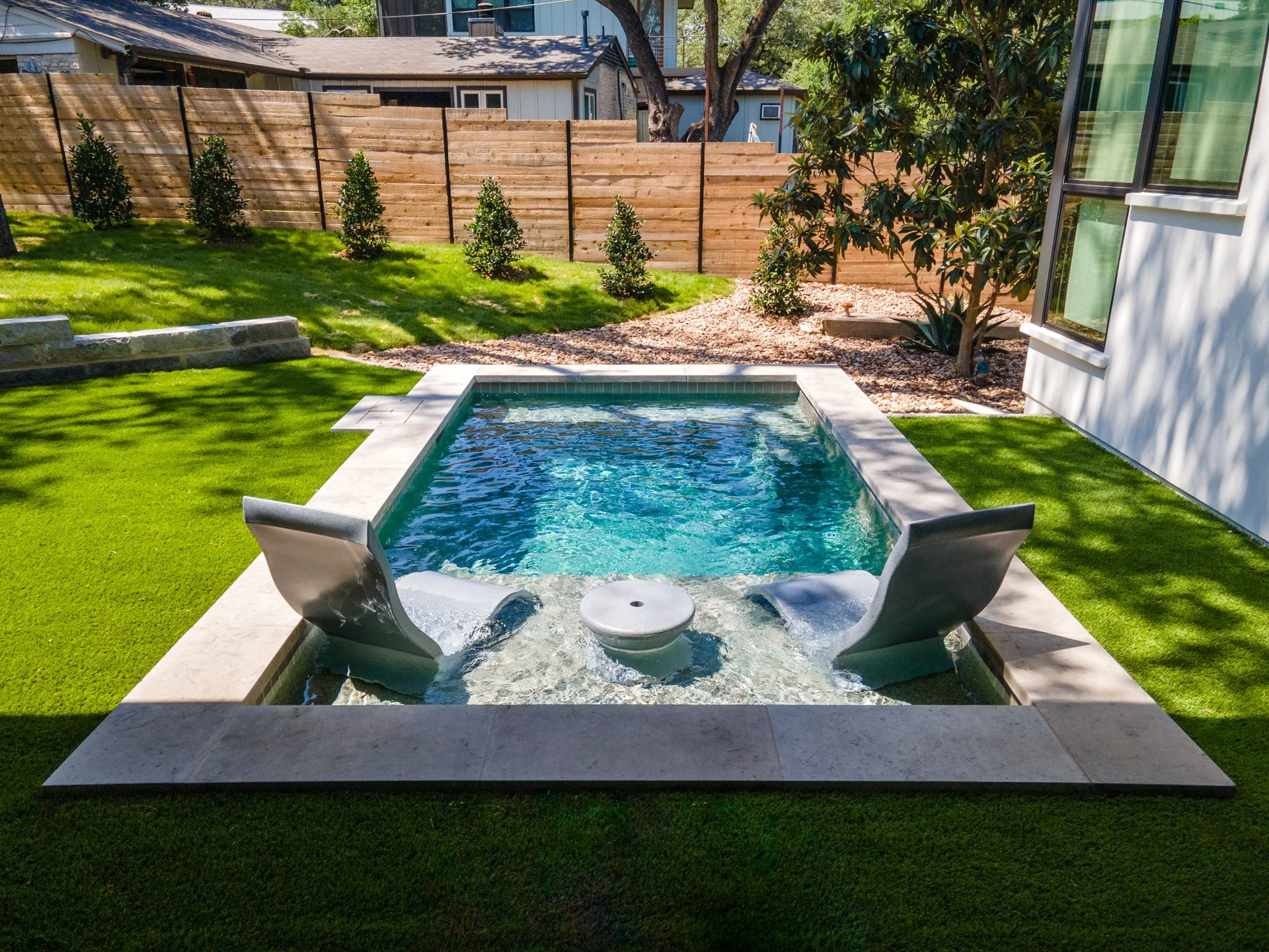 Rock Terrace Tiny Pool — Texas Tiny Pools