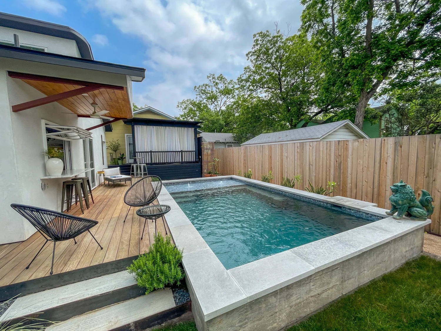 Zilker Casita Tiny Pool — Texas Tiny Pools