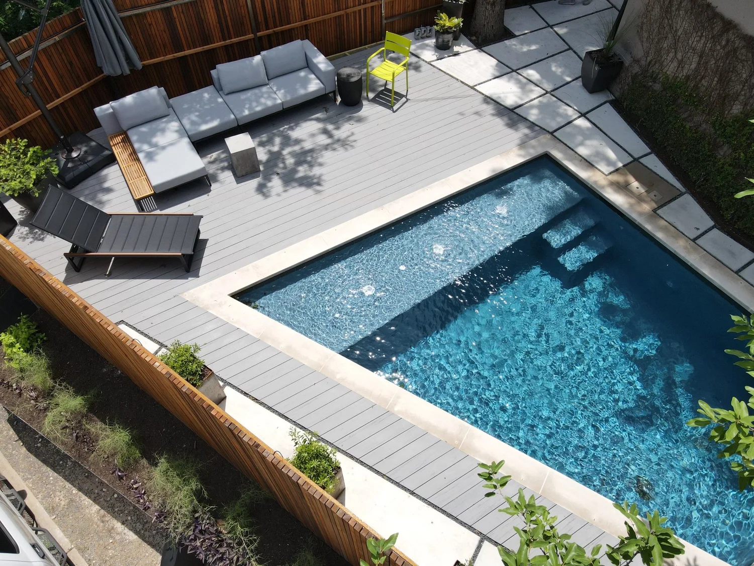 Trapezoid Tiny Pool — Texas Tiny Pools