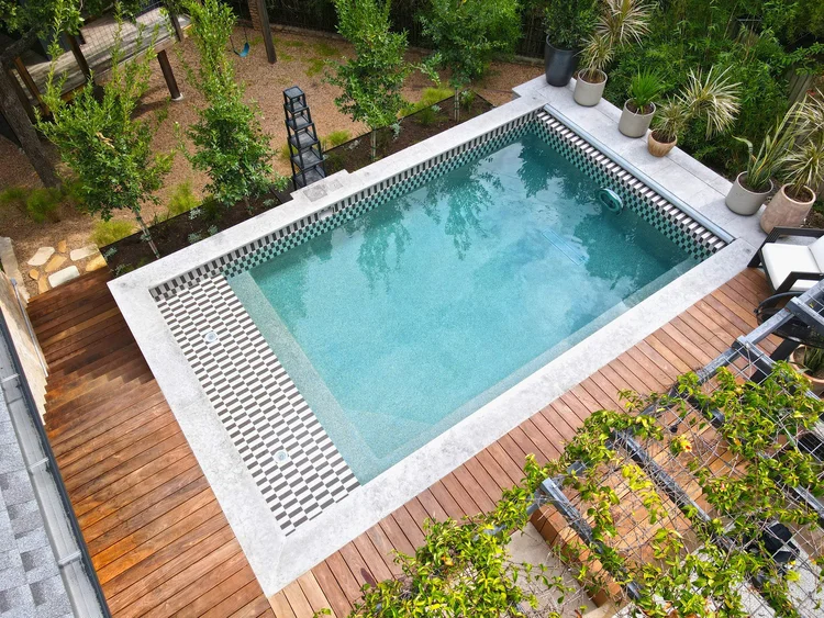 Wildflower House Tiny Pool — Texas Tiny Pools