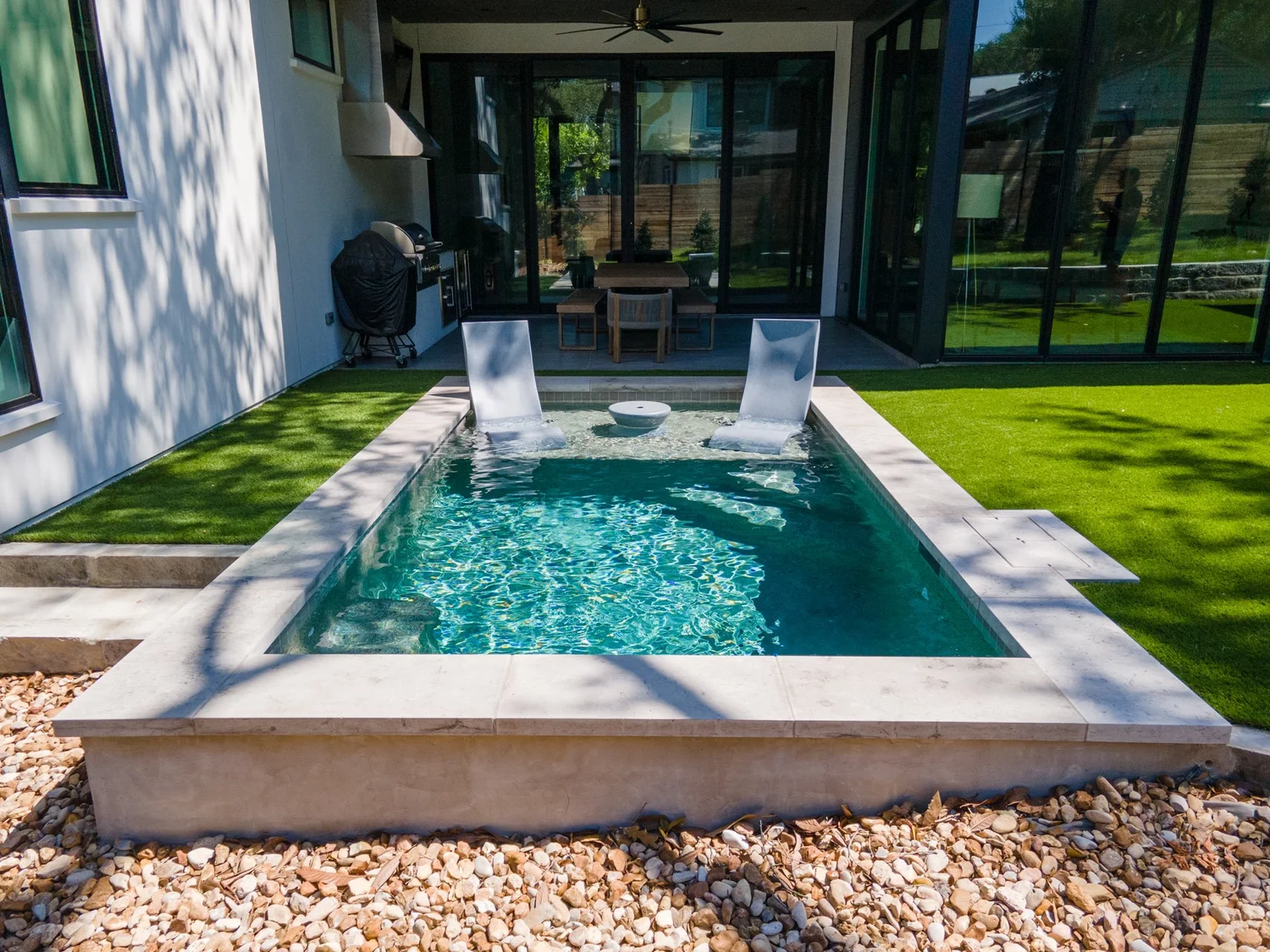 Rock Terrace Tiny Pool — Texas Tiny Pools