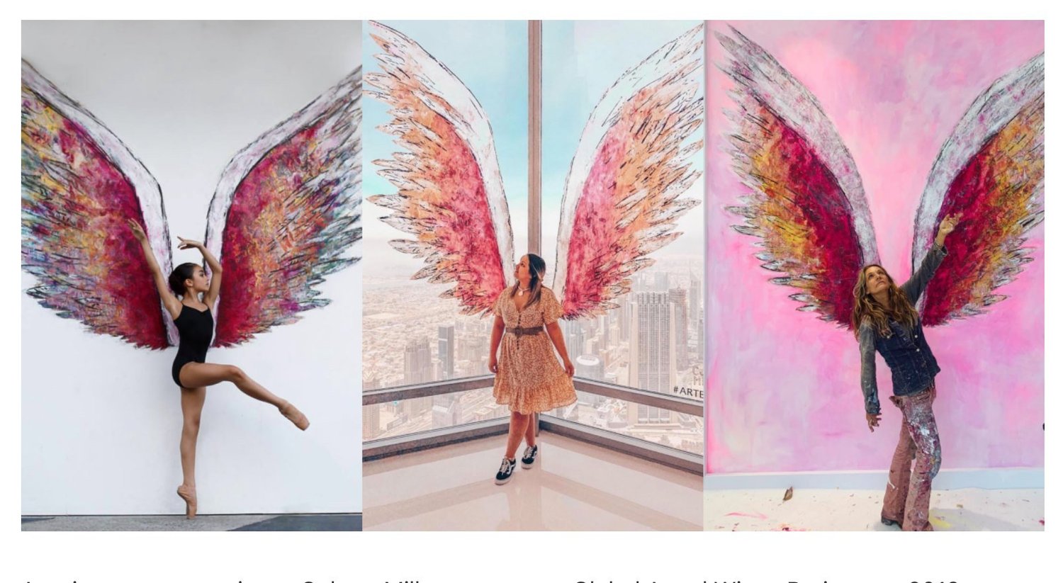 Global Angel Wings Project — Colette Miller Art