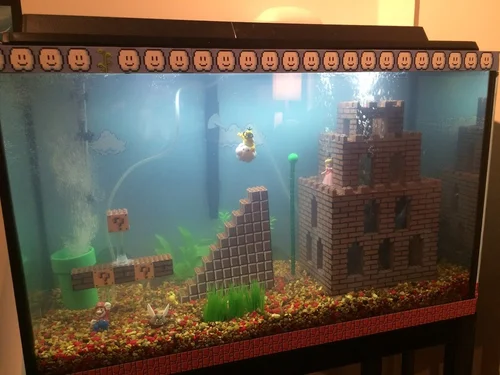 Super Mario Fish Tank — Ings Workshop