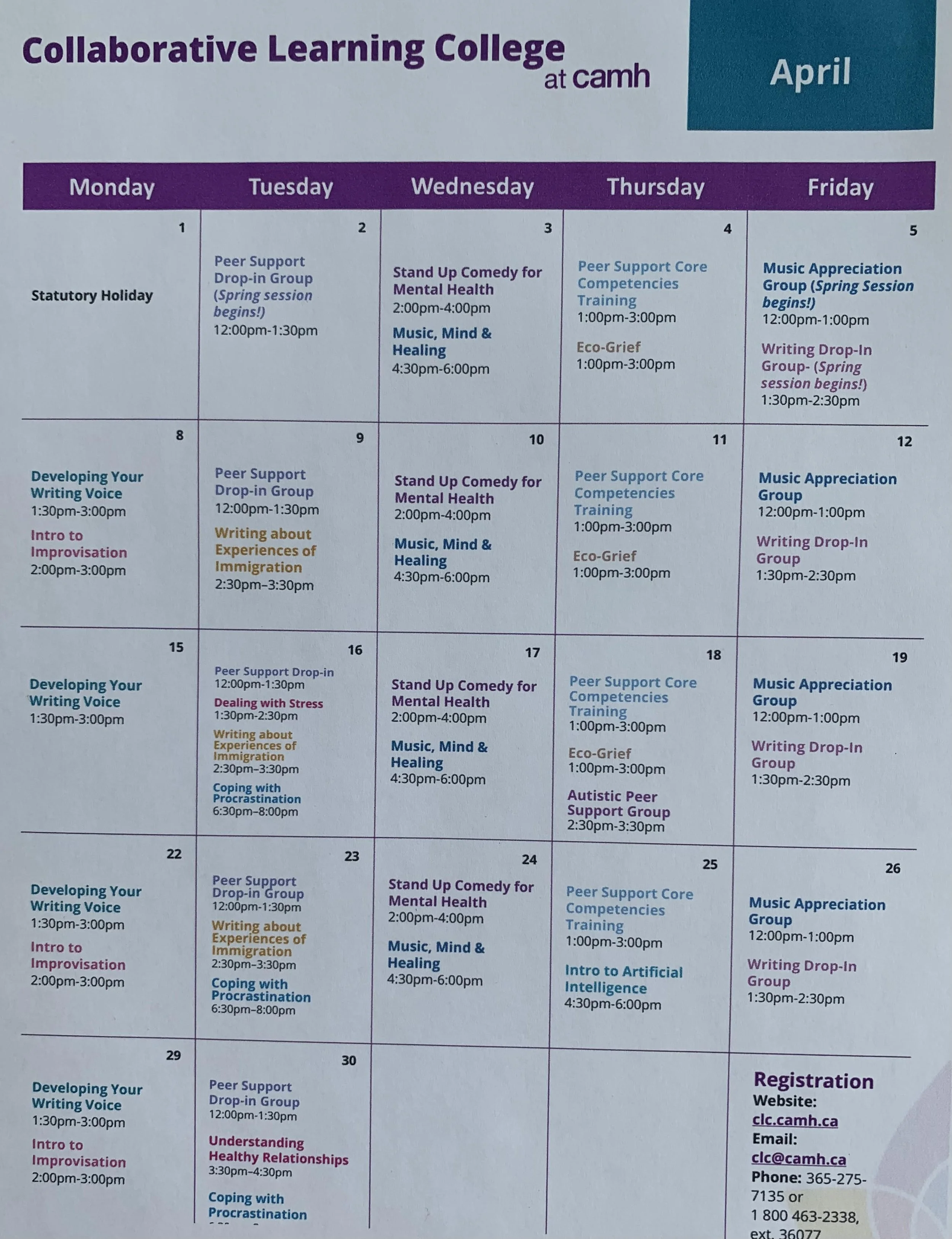 PEER PROGRAMS — PEER HOUSE TORONTO