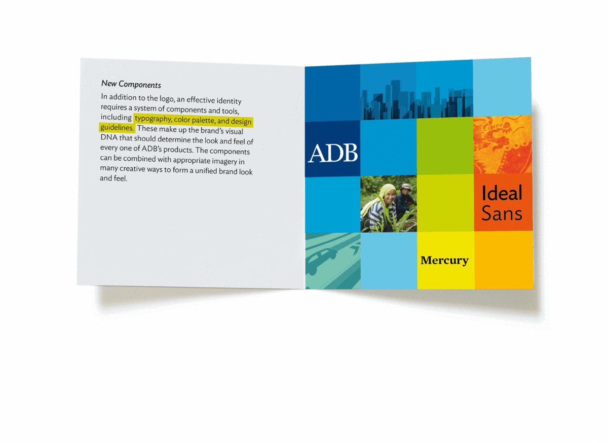 Asian Development Bank Identity — rda/NY