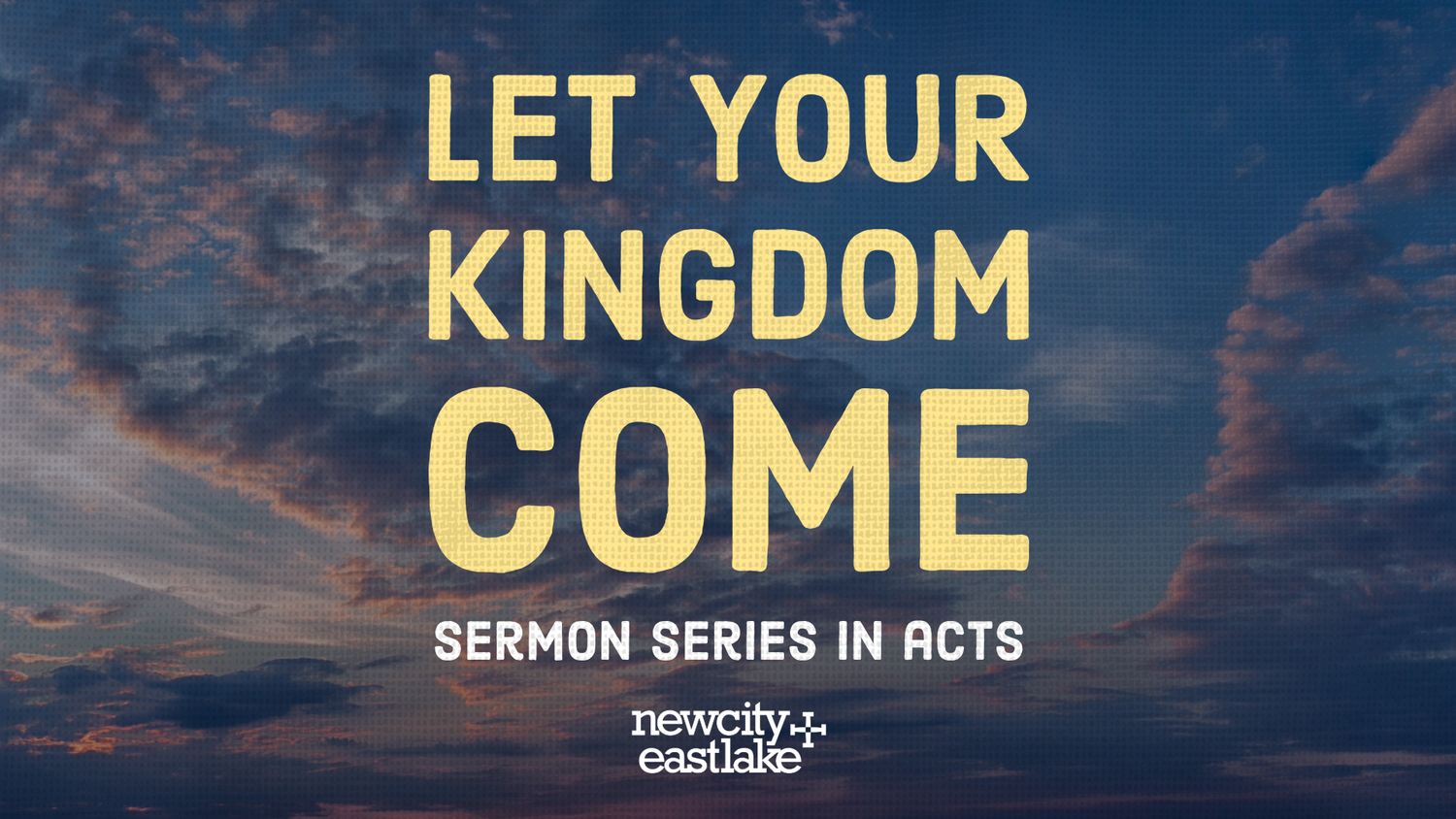 Current Sermon Series — New City East Lake